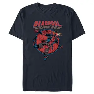 MARVEL Deadpool Falling Hero Graphic T-shirt