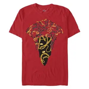 CROOKS & CASTLES Medusa Bandana Short Sleeve Graphic T-shirt - Red