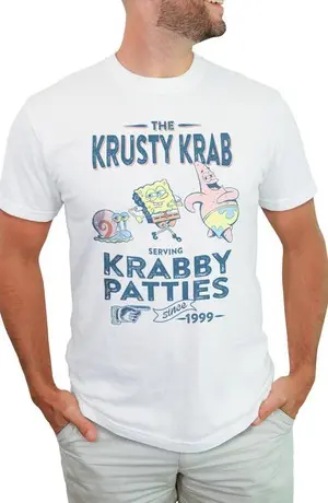 SPONGEBOB SQUAREPANTS The Krusty Krab Since 1999 Graphic T-shirt