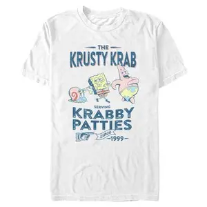 SPONGEBOB SQUAREPANTS The Krusty Krab Since 1999 Graphic T-shirt