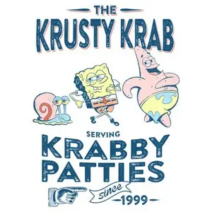 SPONGEBOB SQUAREPANTS The Krusty Krab Since 1999 Graphic T-shirt
