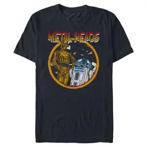 STAR WARS: A NEW HOPE Metal Heads Short Sleeve Graphic T-shirt