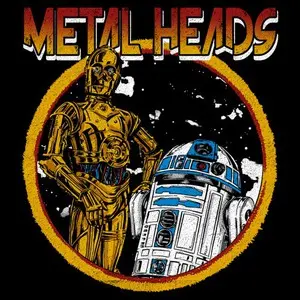 STAR WARS: A NEW HOPE Metal Heads Short Sleeve Graphic T-shirt