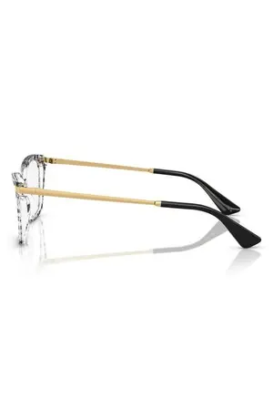 Dolce & Gabbana 56mm Rectangle Eyeglasses