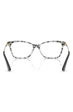 Dolce & Gabbana 56mm Rectangle Eyeglasses
