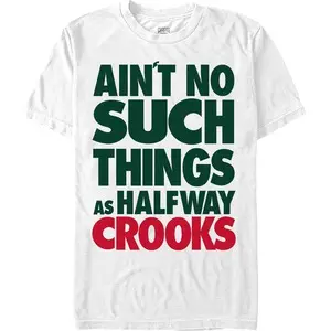 CROOKS & CASTLES Ain't No Such Things Short Sleeve Graphic T-shirt - White