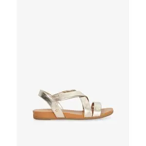 Dune Metallic Sandals For Women