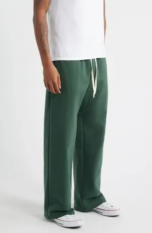 ELWOOD Heavyweight Fleece Sweatpants - Emerald