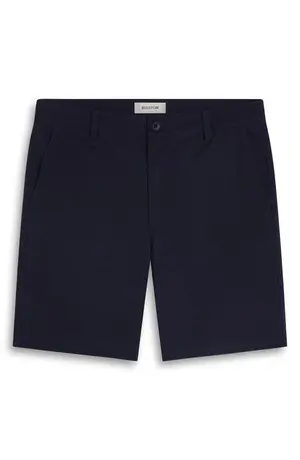 Bugatchi Flat Front Chino Shorts - Black