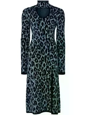 TEMPERLEY LONDON Adonis Knitted Dress - Blue