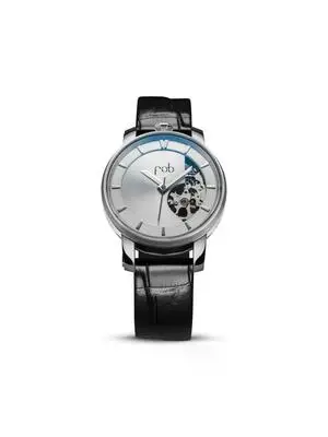 FOB PARIS R360 Oblivion 36mm Strap Watch - Silver
