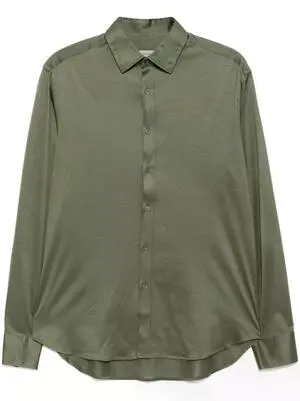 Canali Button-up Shirt - Green