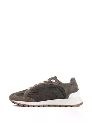 Brunello Cucinelli Monili-detail Sneakers - Grey