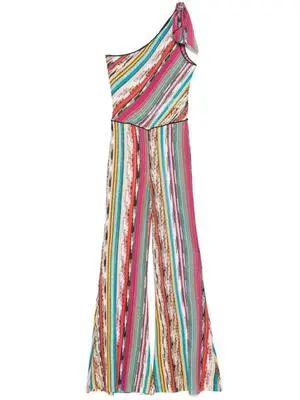 Missoni Stripe Jumpsuit - Pink