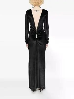 ATU BODY COUTURE Velvet Maxi Dress