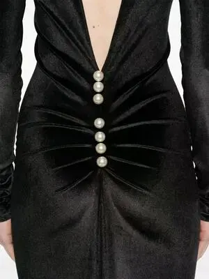 ATU BODY COUTURE Velvet Maxi Dress