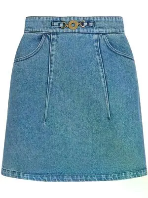 PATOU A-line Mini Skirt - Blue