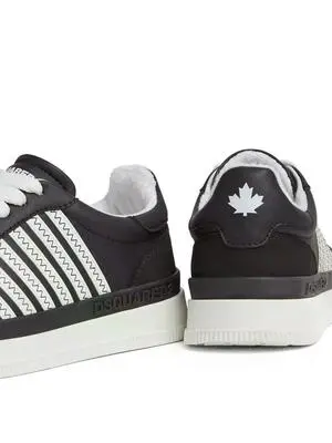 Dsquared2 Striped Sneakers - Black