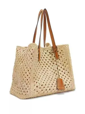 Ermanno Scervino Crochet Tote Bag