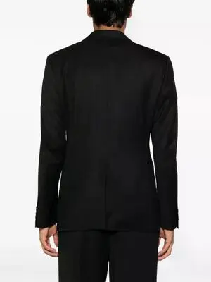 TONYWACK Double-breasted Twill Blazer
