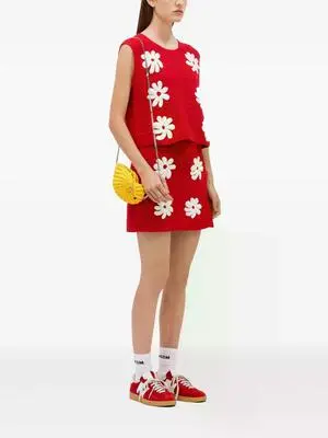 MSGM Crochet Mini Skirt