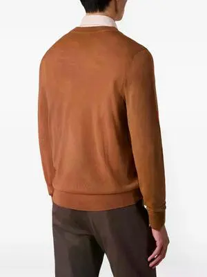 Paul Smith Merino Wool Sweater - Brown