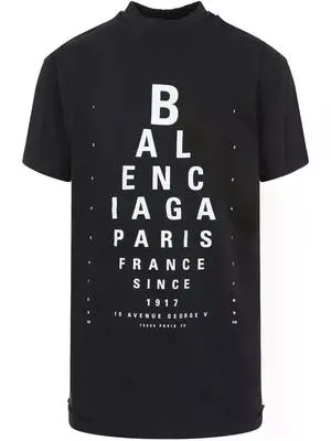 Balenciaga Mock Neck T-shirts For Women