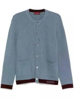 Gucci Intarsia Wool Cardigan