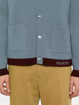 Gucci Intarsia Wool Cardigan