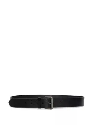 Saint Laurent Leather Belt - Black