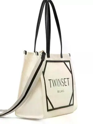 TWINSET Logo Tote Bag