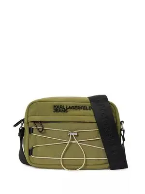 Karl Lagerfeld Utility Drawstring Crossbody Bag - Green