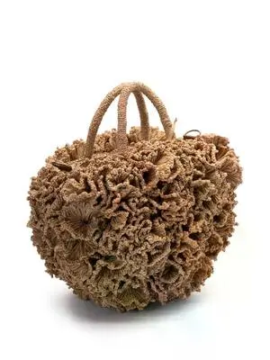 IBELIV Raffia Tote - Brown