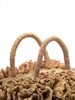 IBELIV Raffia Tote - Brown