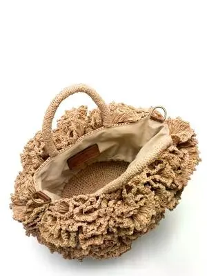 IBELIV Raffia Tote - Brown