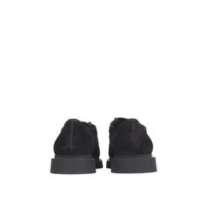 Saint Laurent Teddy Suede Derbies In Black - 46% Off | Editorialist