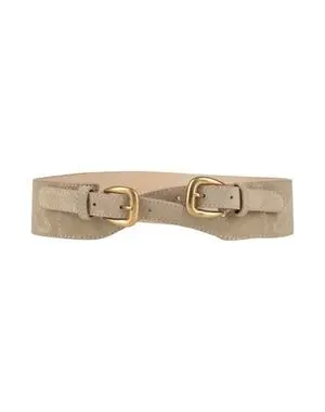 Maje Cowhide Belt - Beige