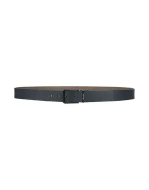 Armani Exchange Textured Leather Belt With Buckle