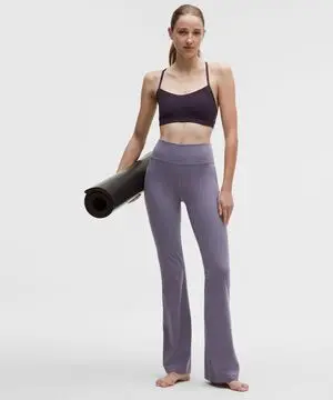 Lululemon Lululemon Groove Nulu High-Rise Flared Pant Grape Mist