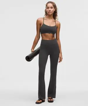 Lululemon Lululemon Groove Nulu High-Rise Flared Pant Graphite Grey