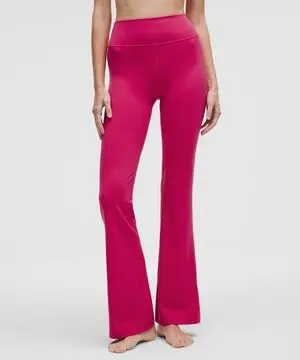 Lululemon Lululemon Groove Nulu High-Rise Flared Pant Raspberry Coulis