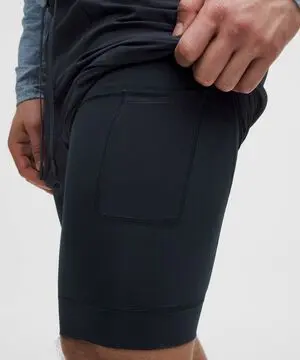 Lululemon License To Train Lined 7" Short True Navy
