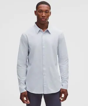 Lululemon Airing Easy Long-sleeve Shirt - Starch Blue