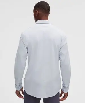 Lululemon Airing Easy Long-sleeve Shirt - Starch Blue