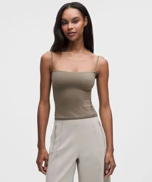 Lululemon Wundermost Ultra-Soft Nulu Cami Nomad