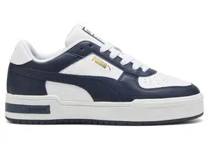 PUMA Ca Pro Classic Sneakers - White/club Navy Blue/team Gold