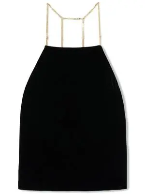 Palm Angels Chain Velvet Top