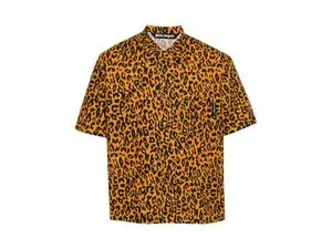 Palm Angels Cheetah Bowling Shirt