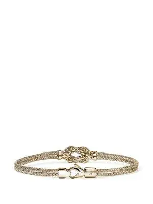 John Hardy 14k Yellow Love Knot Diamond Bracelet - Gold