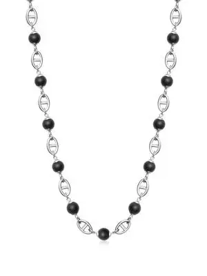 NIALAYA JEWELRY Mariner Chain Necklace - Silver